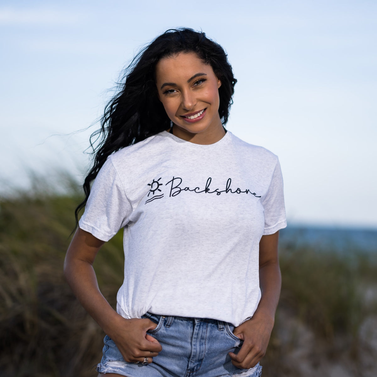 Backshore Hero Tri-Blend T-Shirt - Gray – Backshore Apparel